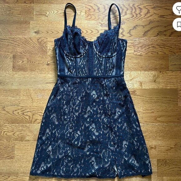 Urban Outfitters | Dresses | Urban Outfitters Womens Black Dress Mini ...